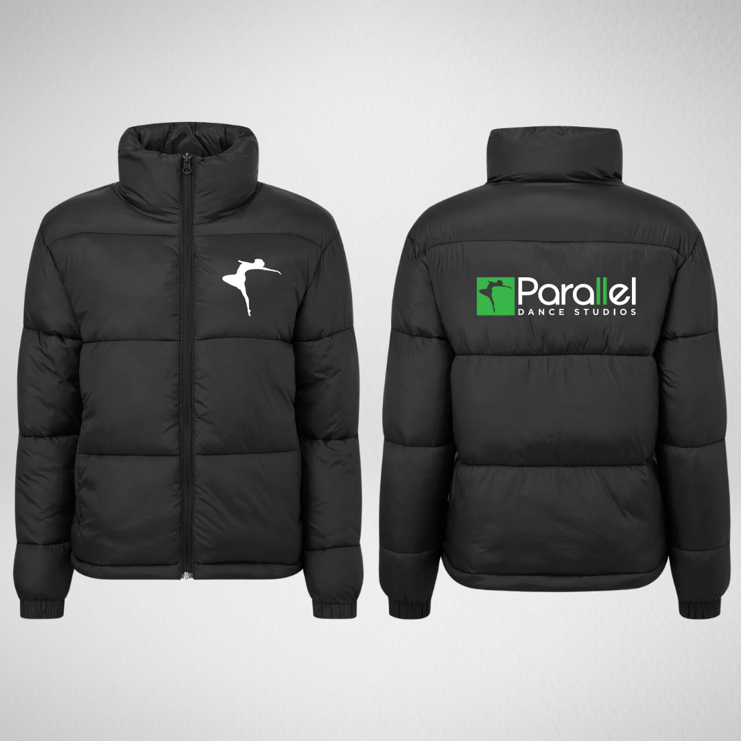 Parallel Dance Studios Ladies Puffer Jacket – Clic Clothing