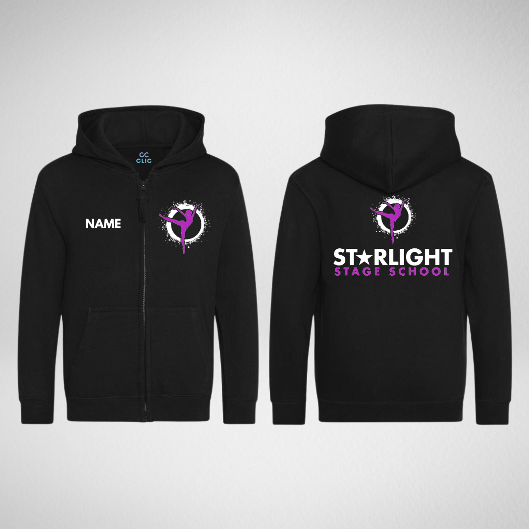 Starlight Stage School Zipped Hoodie – Clic Clothing